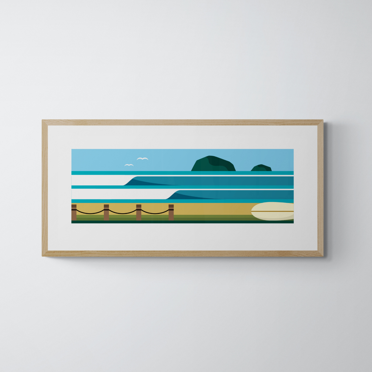 Whangamata Beach by Greg Straight. – Greg Straight Art