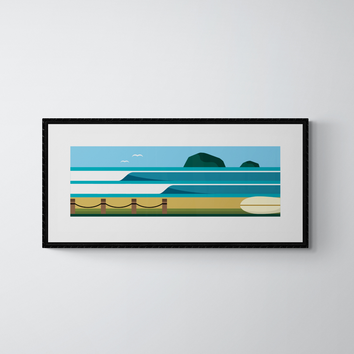 Whangamata Beach by Greg Straight. – Greg Straight Art