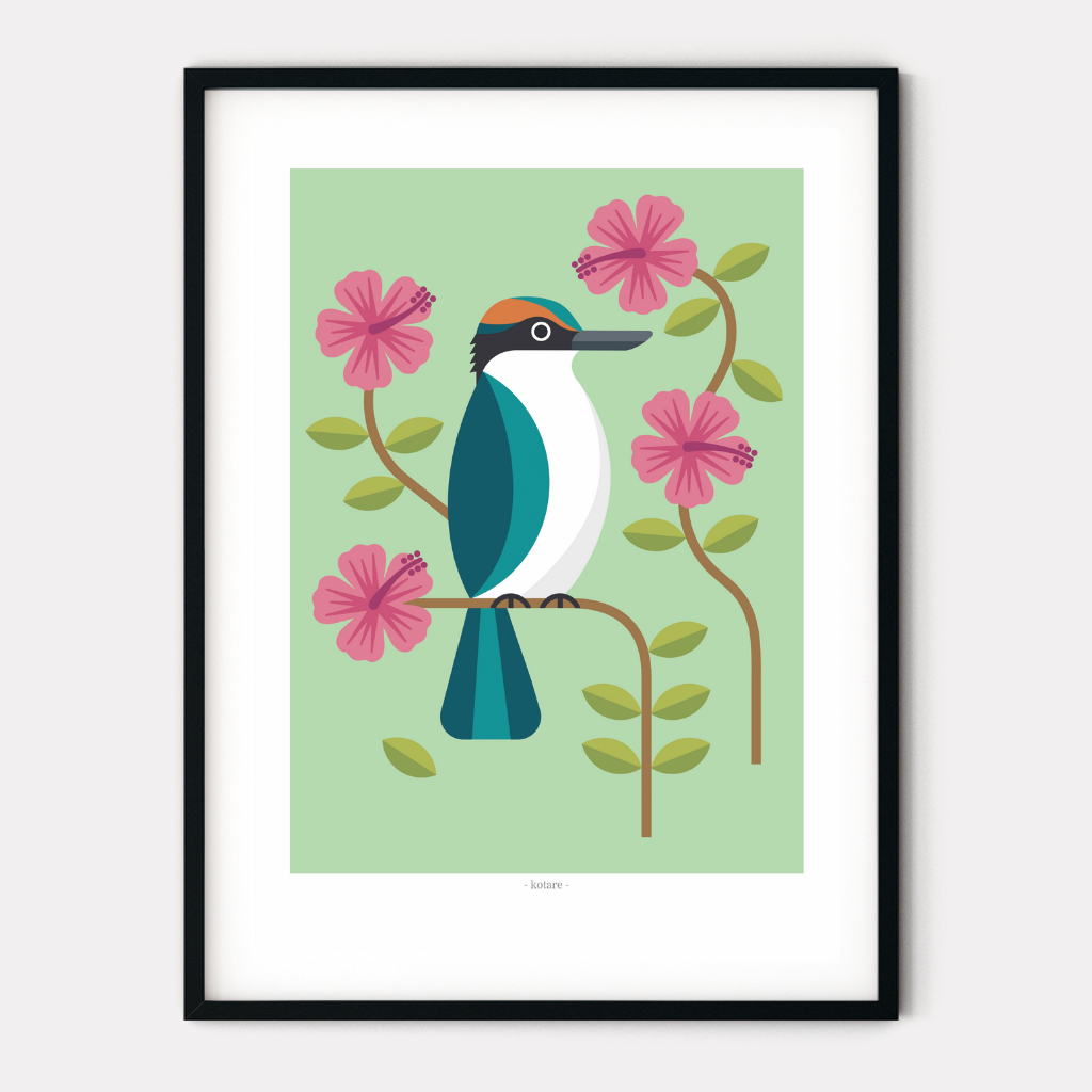 Kotare - A3 – Greg Straight Art