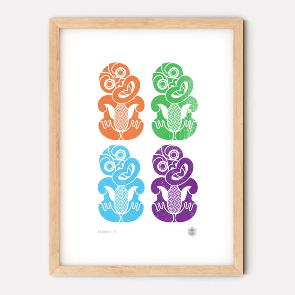 Rainbow Tiki – Greg Straight Art