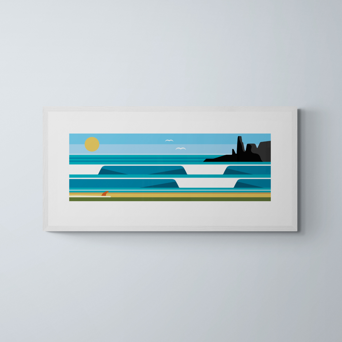 Tairua Beach Art Print by Greg Straight. – Greg Straight Art