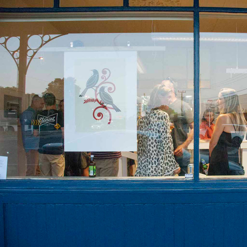 Two Tui Screen Print – Greg Straight Art